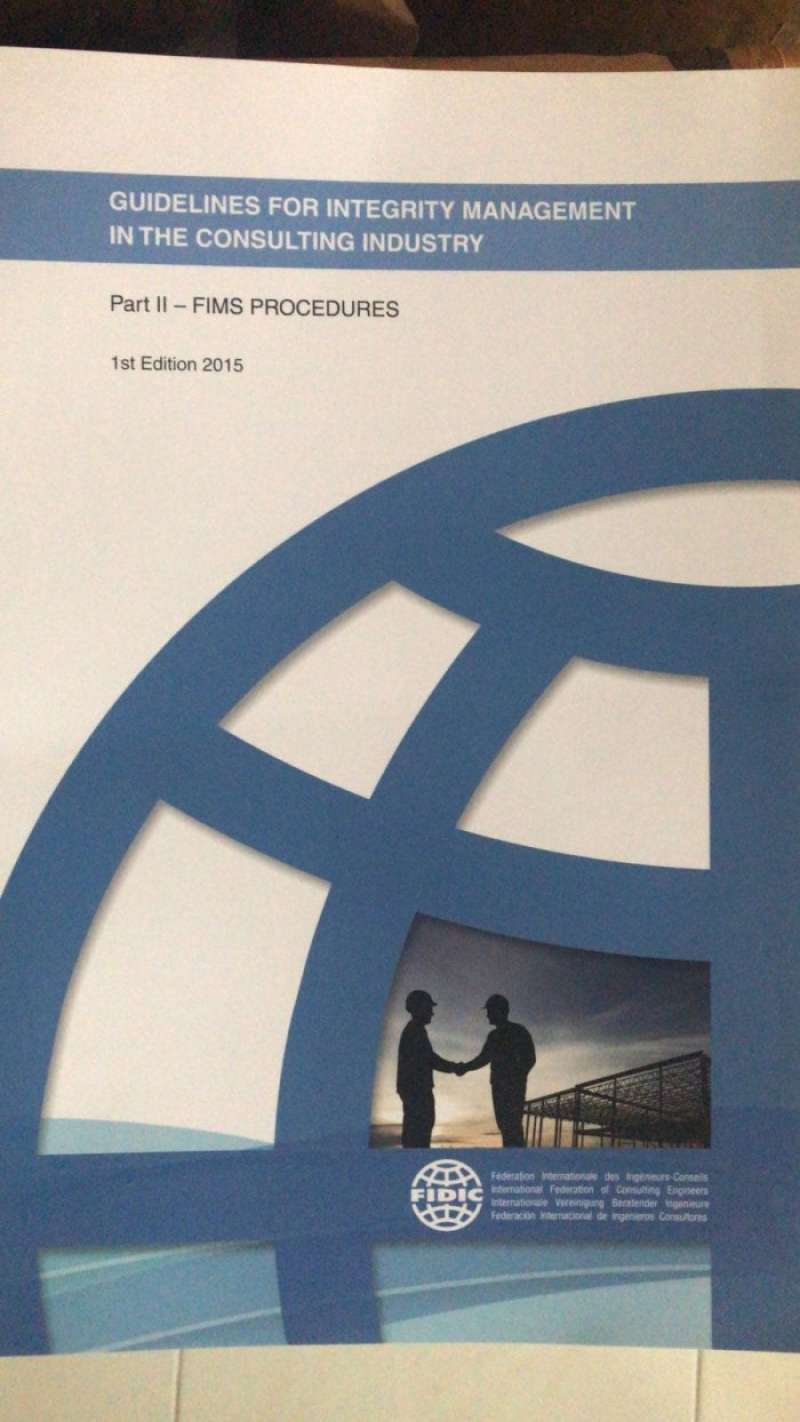 Promo Fidic Guidelines For Integrity Management In Consulting Industry ...