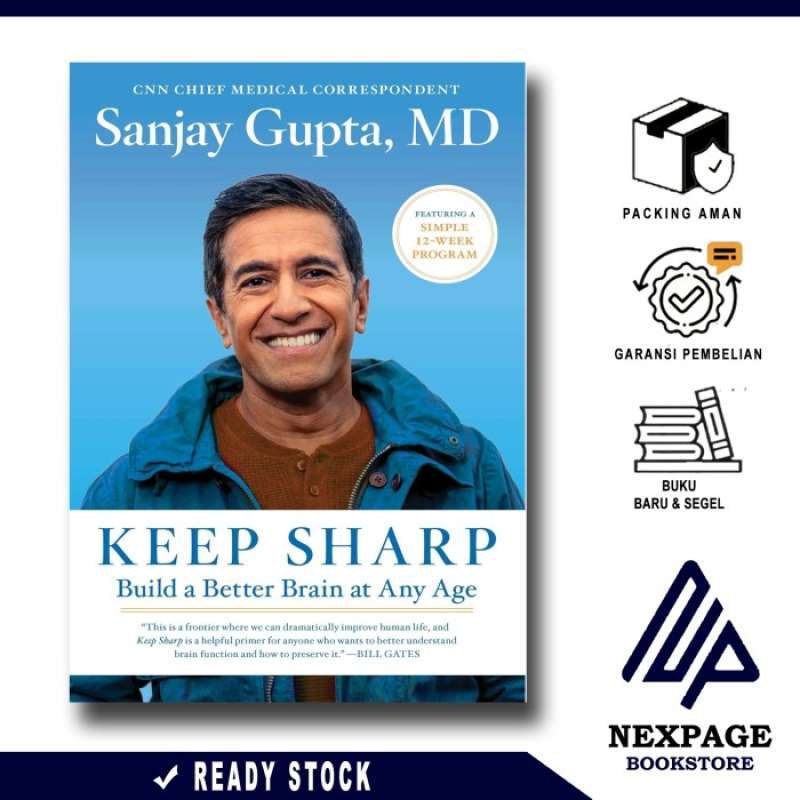 Promo Keep Sharp - Build A Better Brain At Any Age By Sanjay Gupta ...