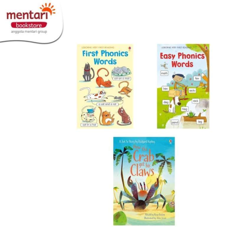 Promo Read Bk:first Phonics, Read:easy Phonics Words,usborne 1st ...