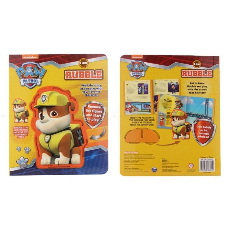 Promo Paw Patrol I Am Rubble Kids Story Book Diskon 23% Di Seller ...