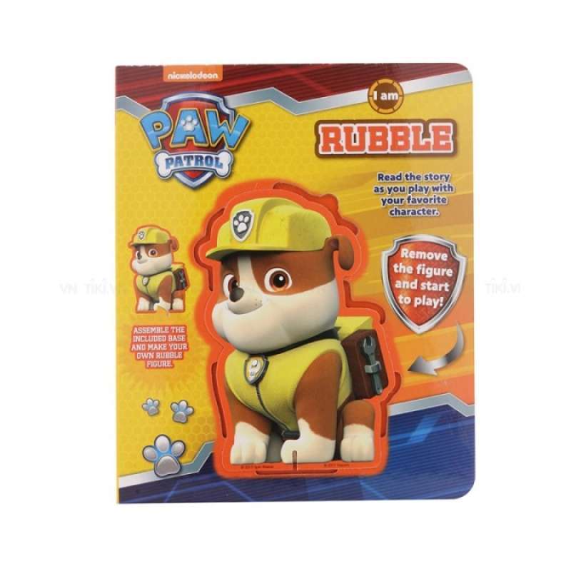Promo Paw Patrol I Am Rubble Kids Story Book Diskon 23% Di Seller ...