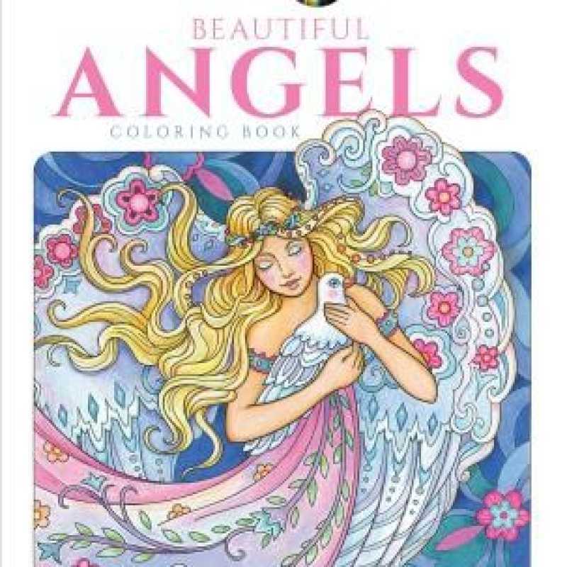 Promo Beautiful Angel Coloring Book Buku Mewarnai Malaikat Diskon 23% ...