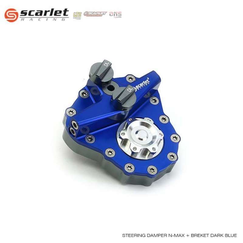 Promo Racing Steering Damper Stabilizer Stang N Max + Breket New - Red ...