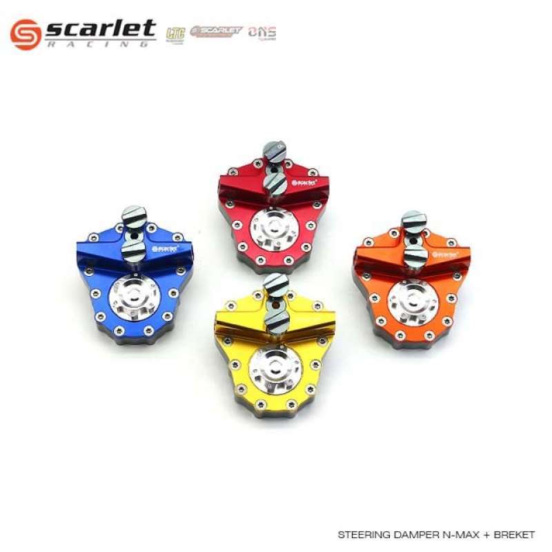 Promo Racing Steering Damper Stabilizer Stang N Max + Breket New - Red ...