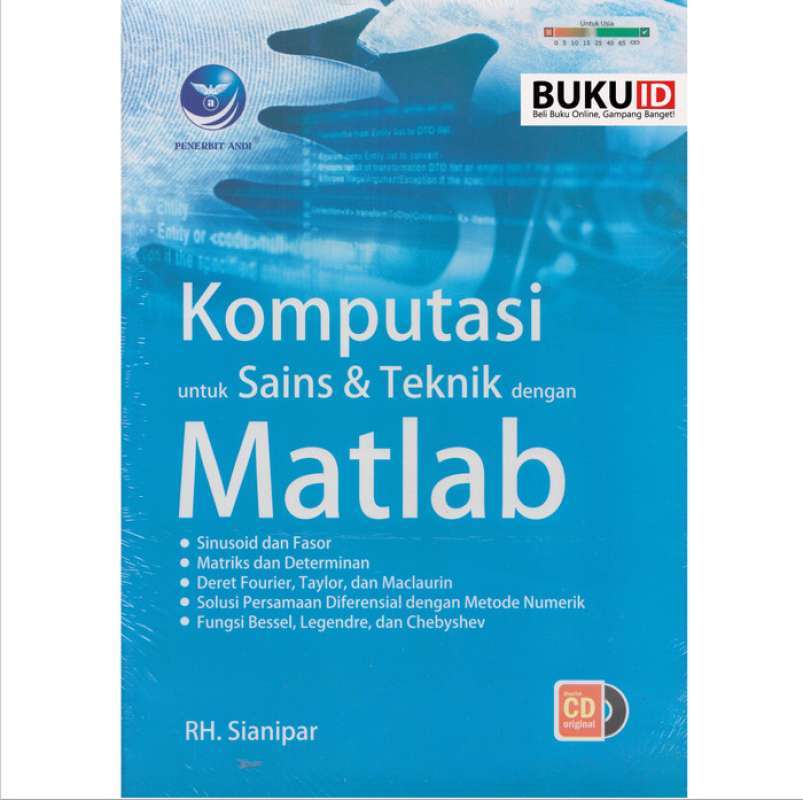 Promo Buku Komputasi Untuk Sains Dan Teknik Dengan Matlab+cd Diskon 23% ...
