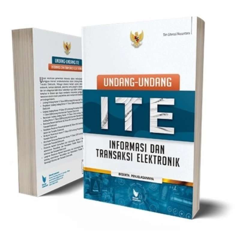 Promo Buku Undang_undang Informasi & Transaksi Elektronik Original ...