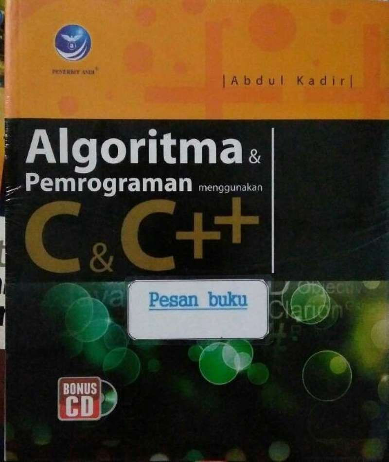 Promo Buku Algoritma & Pemrograman Menggunakan C & C++ Diskon 23% Di ...
