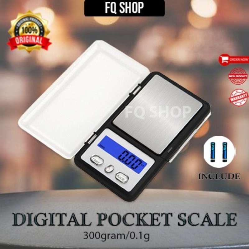 Jual Qz-202 Timbangan Emas Mini Digital 200 Gram / 0.01 Gram Pocket ...