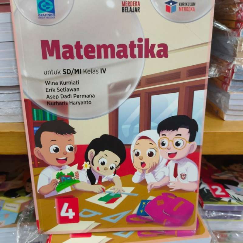 Promo Matematika Sd Kelas Iv/4 Kurikulum Merdeka Grafindo Diskon 23% Di Seller Zawaru Store ...