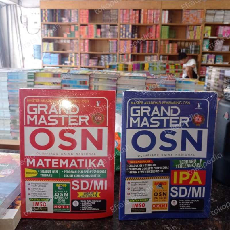 Promo Grand Master Osn Ipa Sd Osn Matematika Sepaket Original Diskon 23 ...