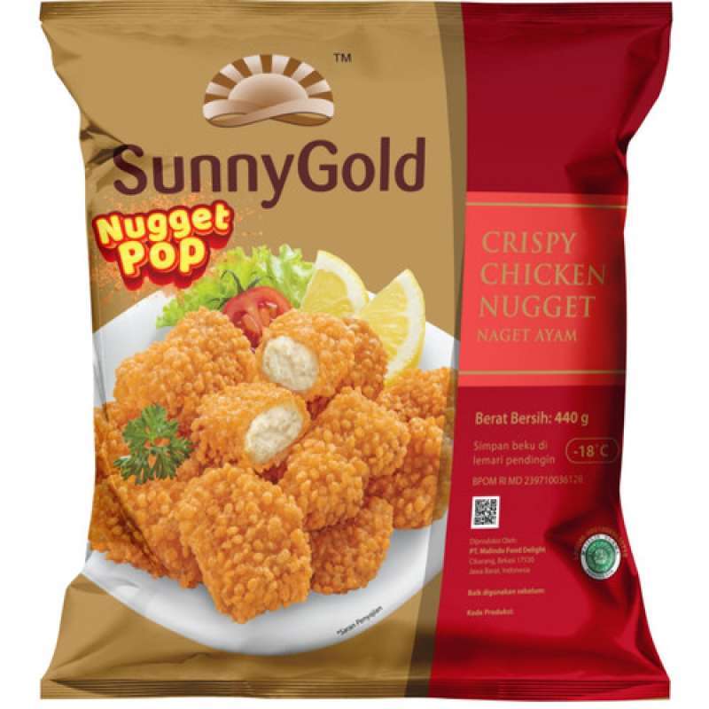 Promo Sunny Gold All Variant | Chicken Tempura - Nugget Pop - Spicy ...