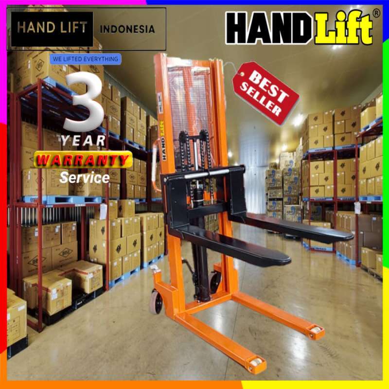 Jual Hand Stacker 1ton Lifting Hight 1.6 Meter / Hand Pallet / Merk Hand Lift Di Seller Chris ...