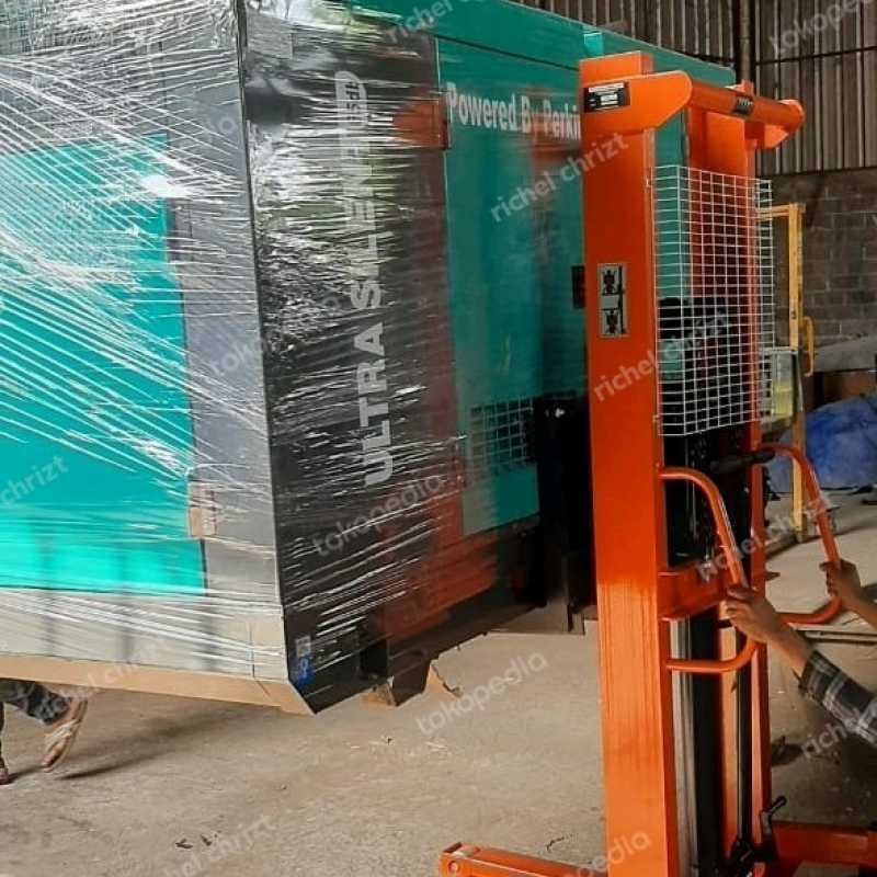 Jual Hand Stacker 1ton Lifting Hight 1.6 Meter / Hand Pallet / Merk ...