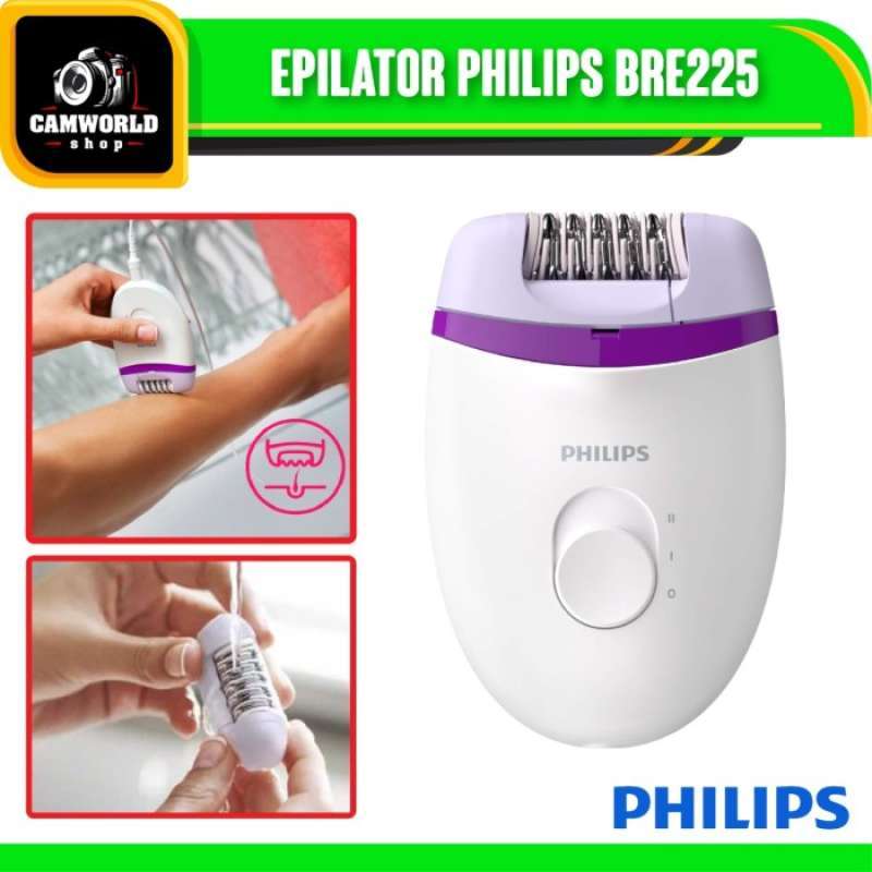 Jual Epilator Philips Bre225 Philips Satinelle Bre 225 Alat Cukur Bulu ...