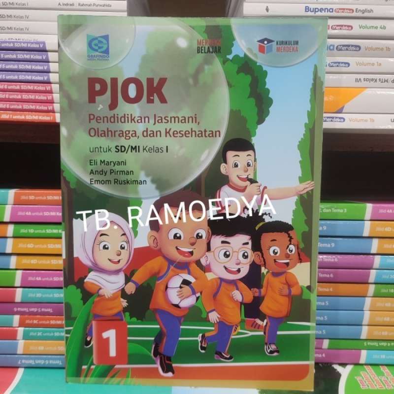 Promo Buku Pjok Sd/mi Kelas I Kurikulum Merdeka Grafindo Diskon 23% Di Seller Zawaru Store ...