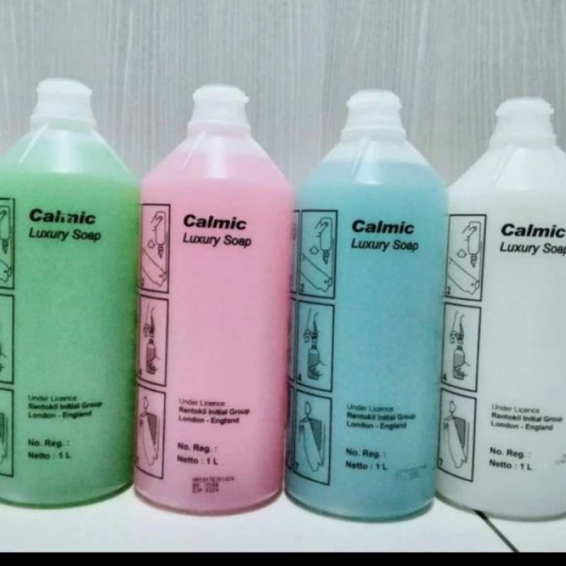 Jual Hand Wash Luxury Calmic Sabun Cuci Tangan Original 1 Ltr Premium ...