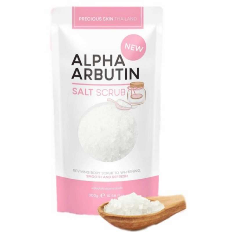 Jual Alpha Arbutin Salt Scrub Whitening Di Seller Raindrop - Cengkareng ...
