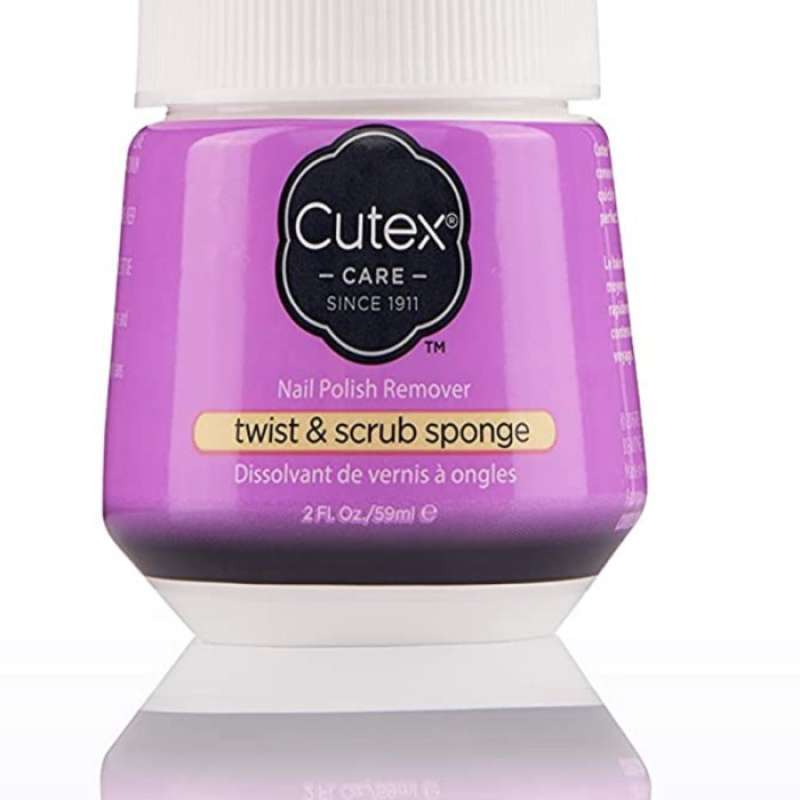 Jual Cutex Nail Polish Remover Twist & Scrub Sponge 2 Oz Di Seller ...