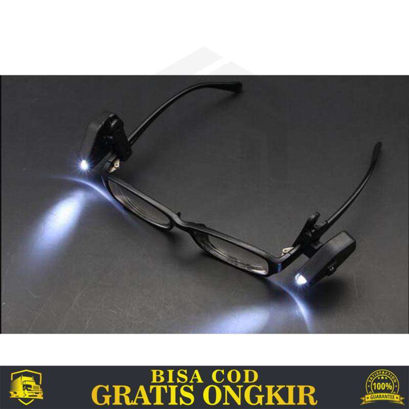 Jual Lampu Baca Led With Klip For Kacamata Reading Cahaya Terang ...