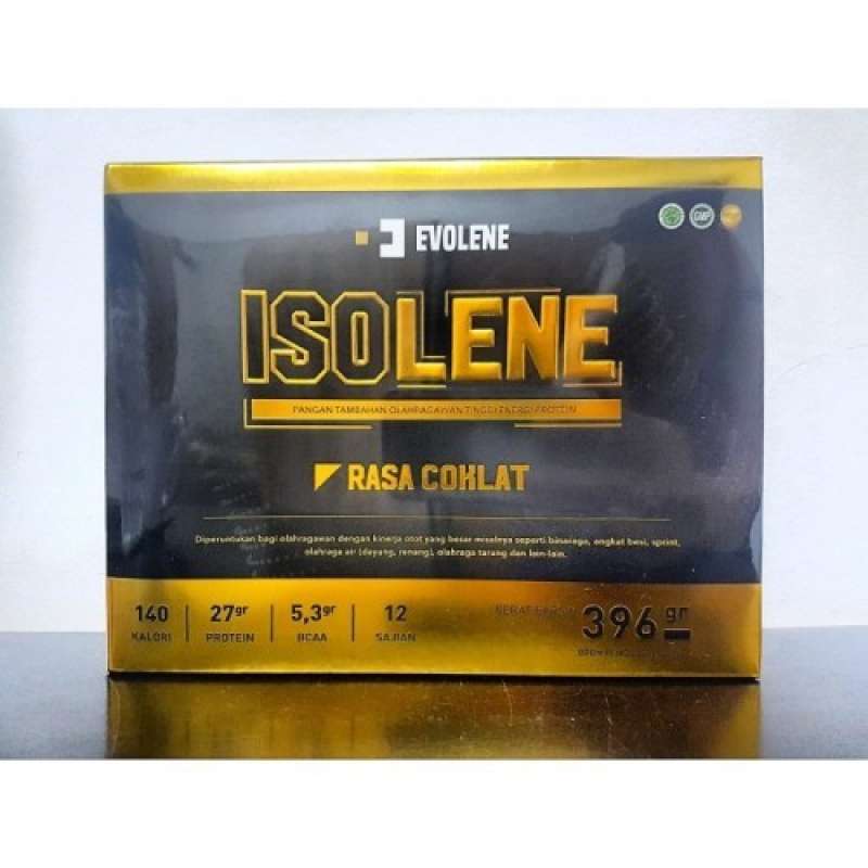 Promo Evolene Isolene 12 Sachet 396gr Whey Protein Isolate Iso Lene ...