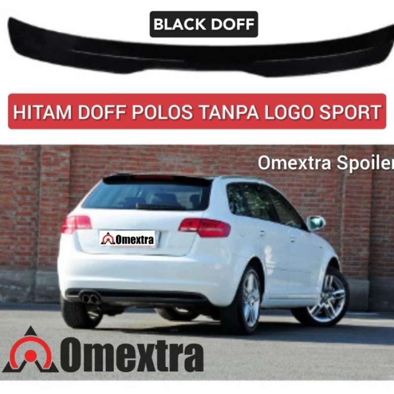 Promo Rear Spoiler Wing Extension Spoiler Mobil Hatchback Universal ...