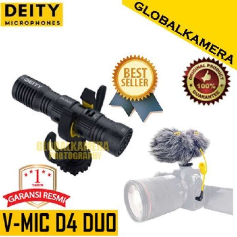 Promo Deity S V-mic D4 Duo Dual-capsule Micro Camera-mount Diskon 23% ...