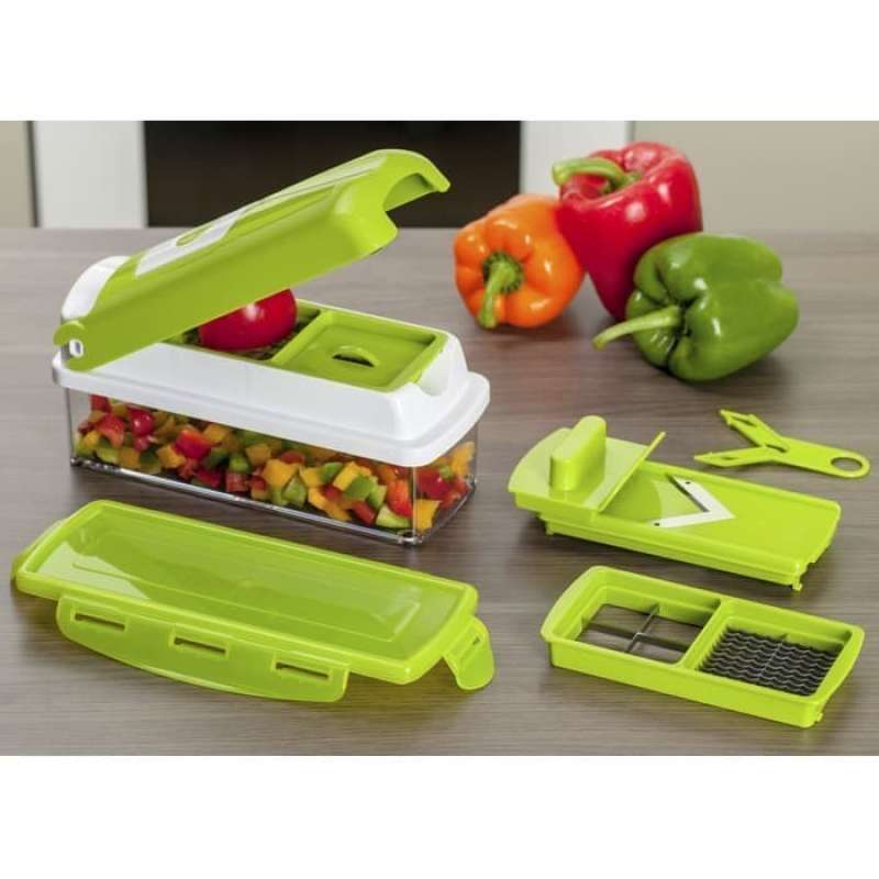 Promo Genius Nicer Dicer Plus/ Pemotong Sayur Buah Serbaguna(as Seen On ...