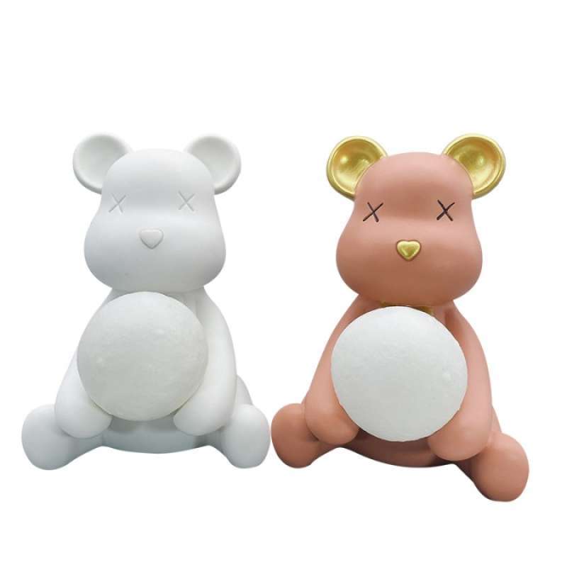 Promo Diy Painting Brickbear Sesame Street Kaws Mainan Cat Kreatif Anak ...