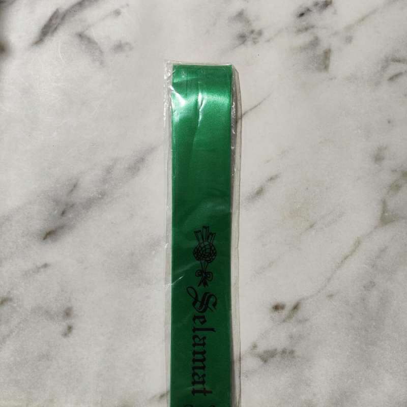 Jual Pita Parcel Lebaran Idul Fitri 50x6 Cm / Label Parsel Sablon Isi ...