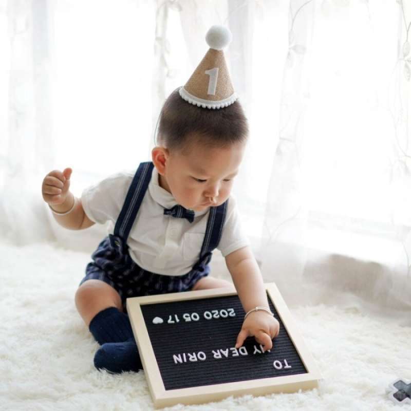 Jual Baby Party Birthday Hat / Topi Ulang Tahun Anak Di Seller Yama ...