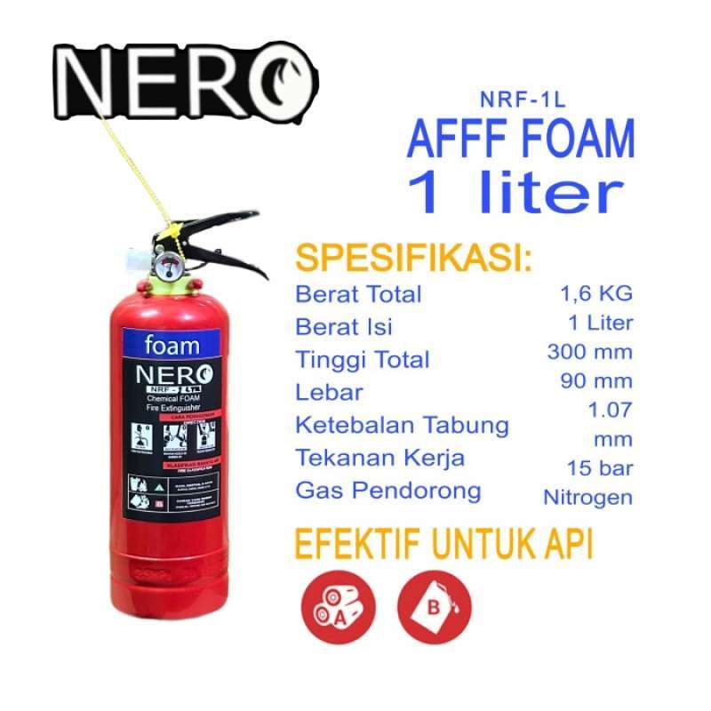 Jual Apar Foam 1 Kg / Apar Mobil / Apar 1 Kg / Pemadam Api Foam Di ...