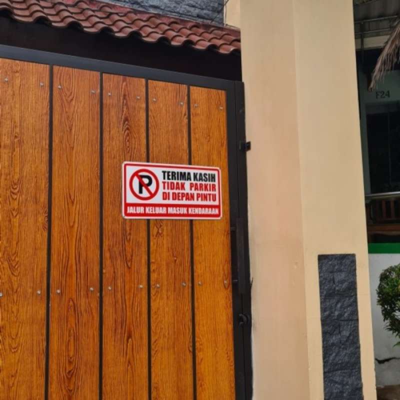 Jual Rambu Dilarang Parkir Alumunium Di Seller Yama - Cengkareng Timur ...