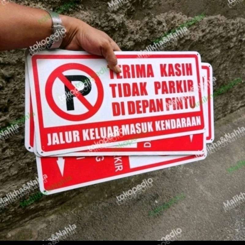 Jual Rambu Dilarang Parkir Alumunium Di Seller Yama - Cengkareng Timur ...