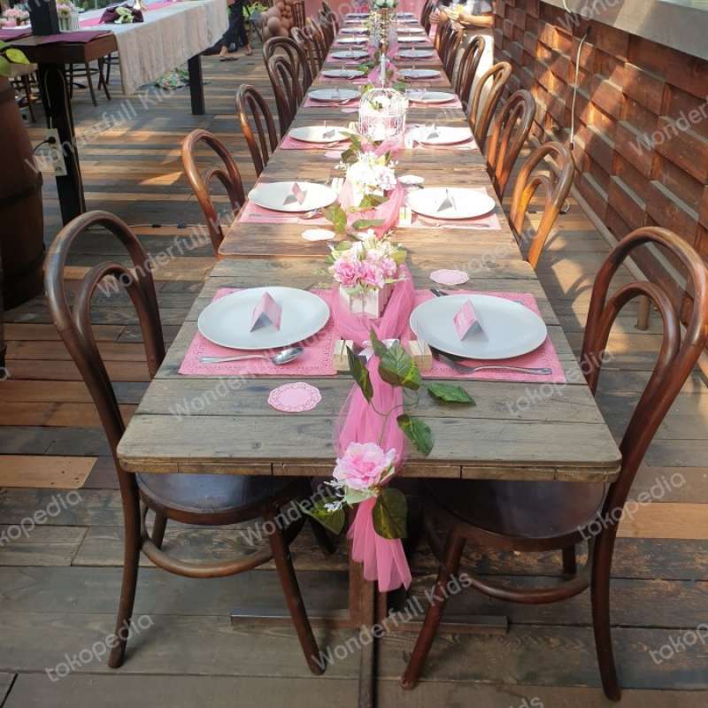 Jual Table Setting Decoration/dekor Meja Makan Ulang Tahun Di Seller ...