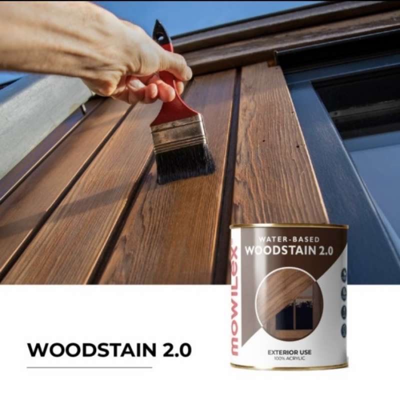 Jual Cat Politur Kayu Ws Mowilex Woodstain 2.0 Exterior Di Seller Yama ...