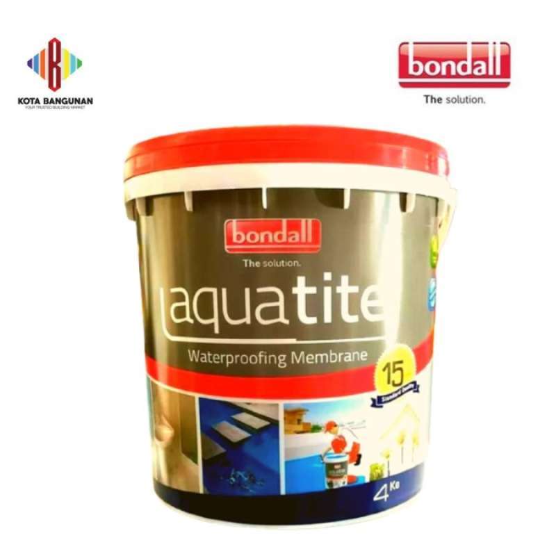 Jual Bondall Aquatite Anti Bocor Berbagai Warna 4kg Di Seller Raindrop ...