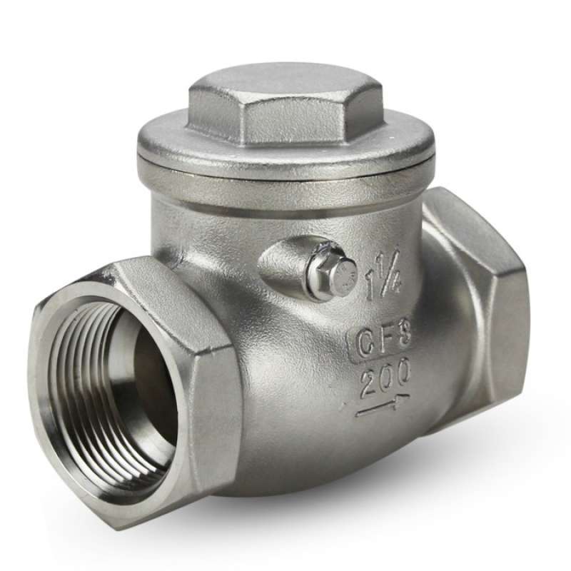 Jual Klep Tabok Swing Check Valve Stainless Steel One Way Non Return ... Jual Klep Tabok Swing Check Valve Stainless Steel One Way Non Return ...