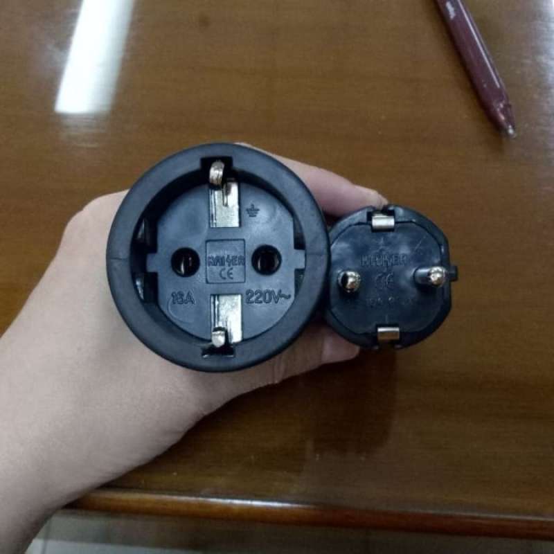 Promo Steker Dan Kontra Karet / Colokan Listrik Karet Male + Female ...