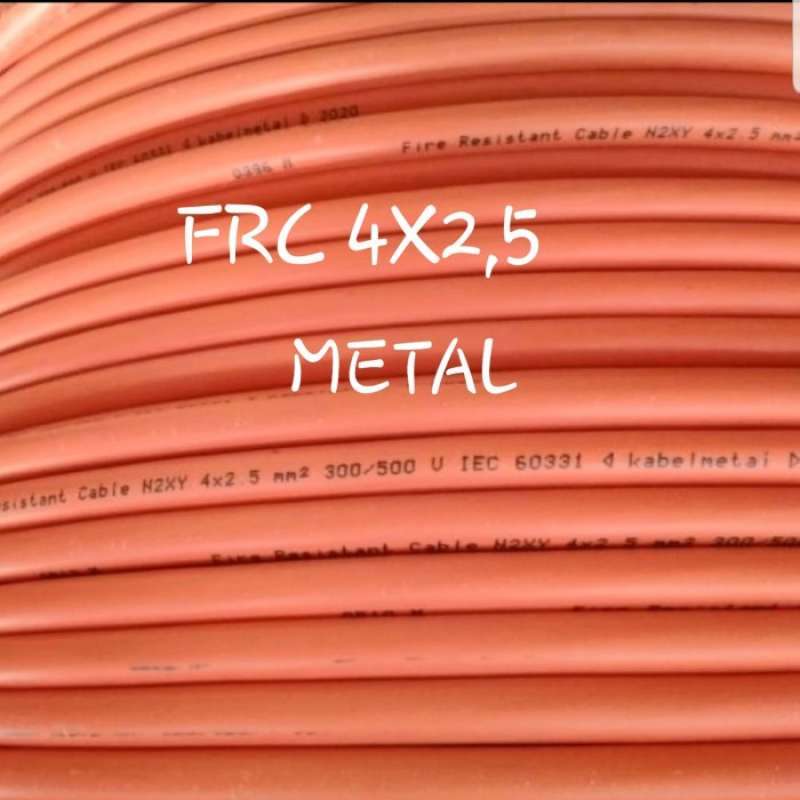 Promo Kabel Tahan Api Frc 4x2,5mm Metal Kmi Fire Resistant 4x2,5 4x2 ...