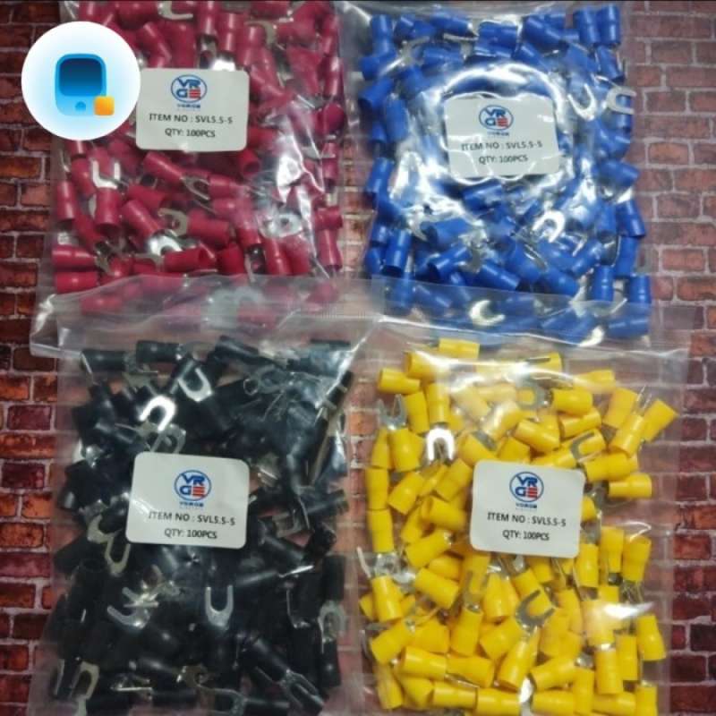 Jual Skun Y Svl 5.5 - 5 Garpu Insulated Dengan Isolasi Ksp - Merah Di Seller Aghanim ...