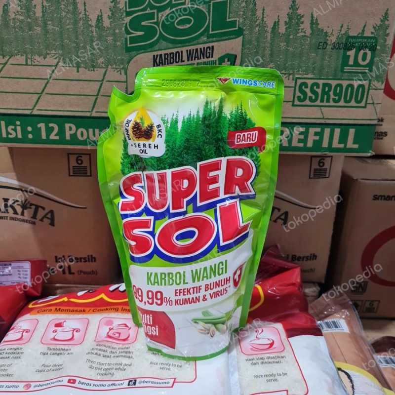 Jual Super Sol Karbol Wangi Sereh Di Seller Almasar - Cawang, Kota ...