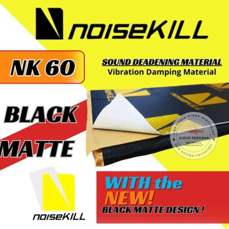 Promo Peredam Noise Kill Noisekill Nk 60 Nk60 Matte Alumunium Butyl Rubber Terbaru Diskon 37% Di ...
