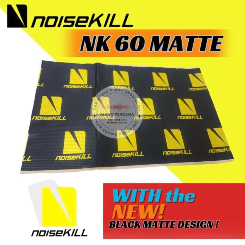 Promo Peredam Noise Kill Noisekill Nk 60 Nk60 Matte Alumunium Butyl Rubber Terbaru Diskon 37% Di ...