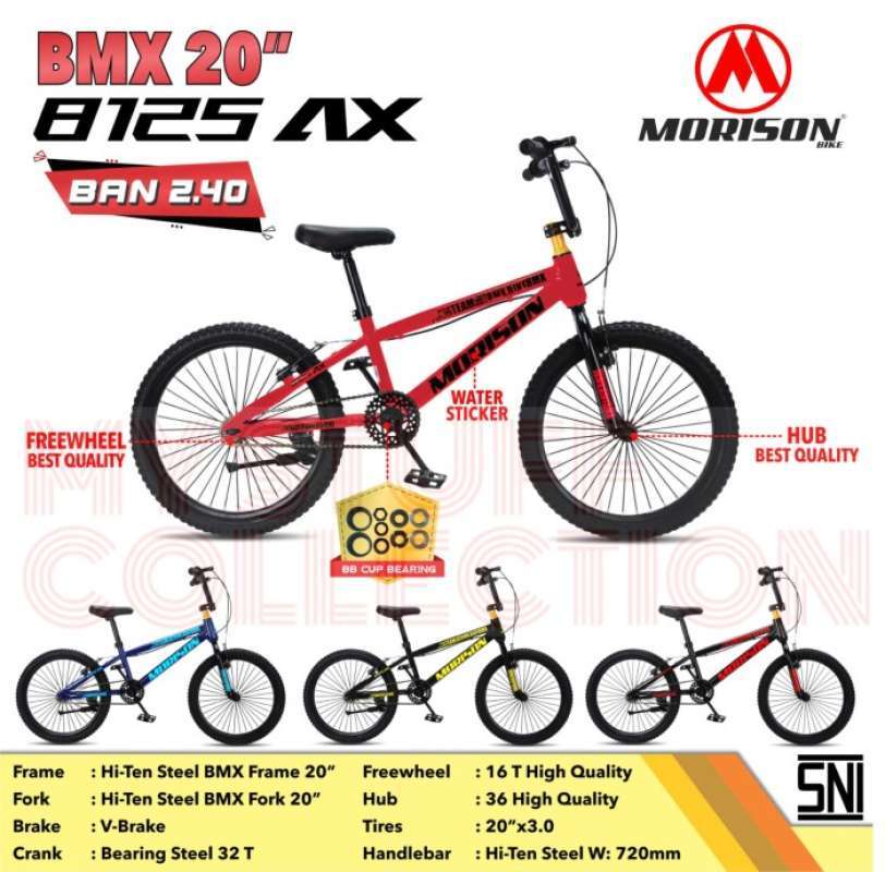 Promo Sepeda Bmx Ukuran 20 Inch Cocok Untuk Usia 7 Tahun Hingga Dewasa ...