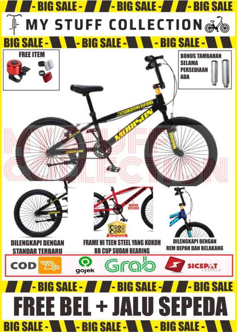 Promo Sepeda Bmx Ukuran 20 Inch Cocok Untuk Usia 7 Tahun Hingga Dewasa ...