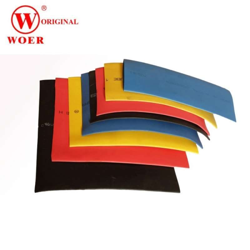 Jual Heat Shrink Tube / Selongsong Kabel Bakar 60mm Woer Original ...