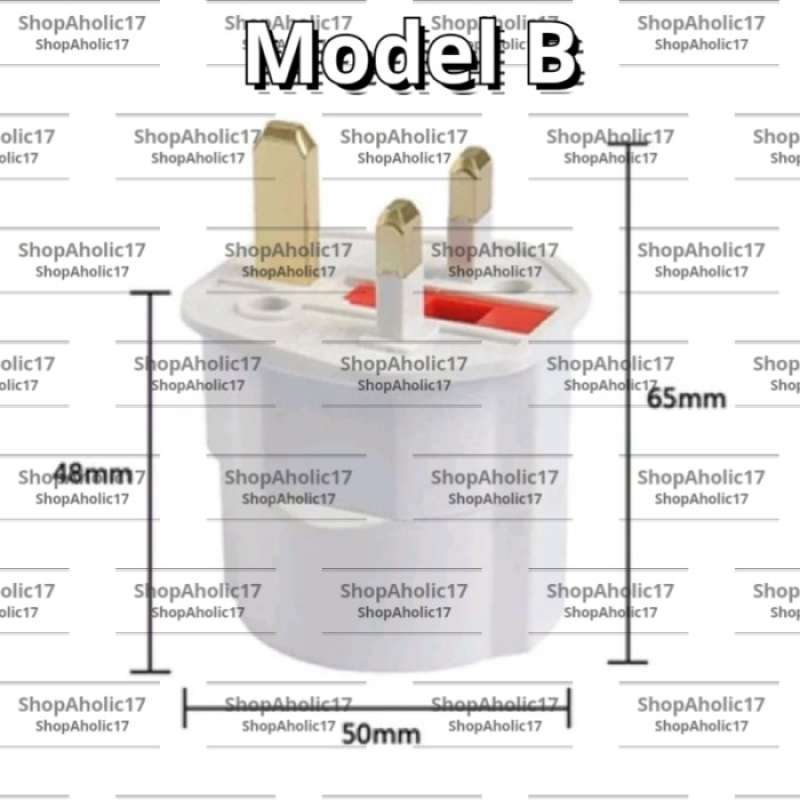 Jual Colokan Listrik Over Steker Singapore Malaysia Hongkong Plug ...