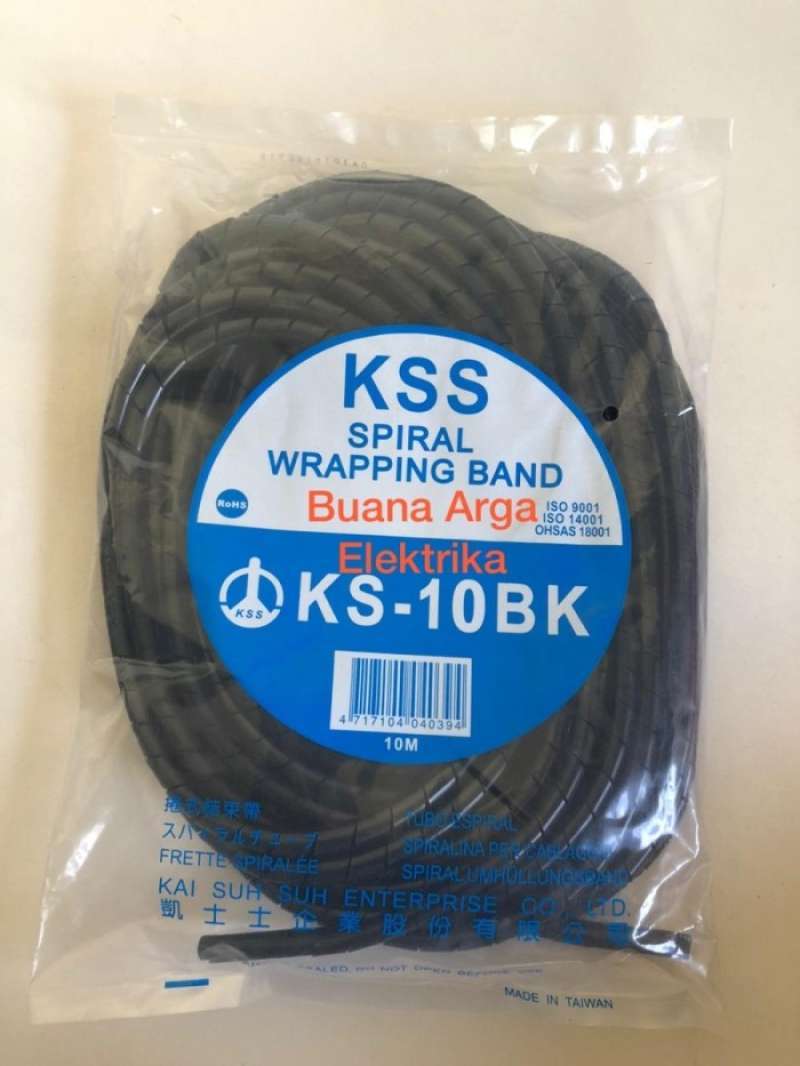Jual Spiral Kabel / Pelindung Kabel / Kss Ks10 Ks 10 Hitam / Ks - 10 ...