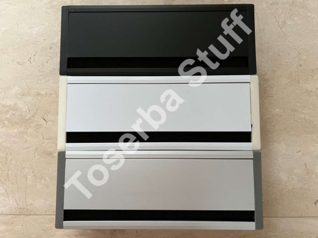 Jual Stop Kontak Meja Meeting Cable Box Aluminium Custom Tiga Outlet ...