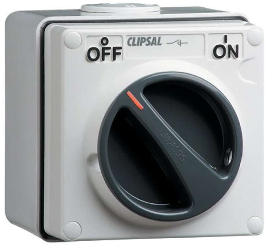 Jual Clipsal Schneider 56sw110 56sw110gy 1 Gang 10a 250vac Surface ...